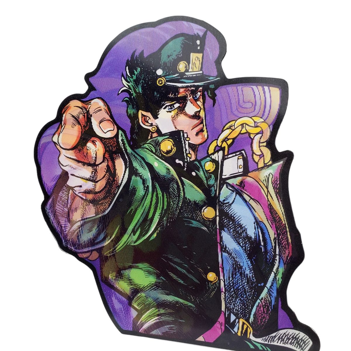 JoJo's Bizarre Adventure Jotaro Joestar & Star Platinum 3D Car Sticker ...