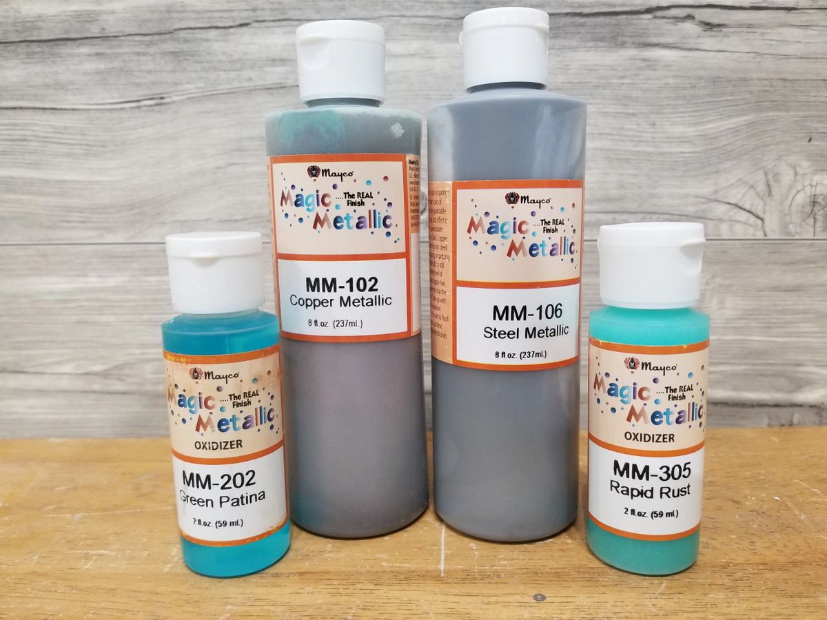 Magic Metallic Kit 8/2 ounce sizes