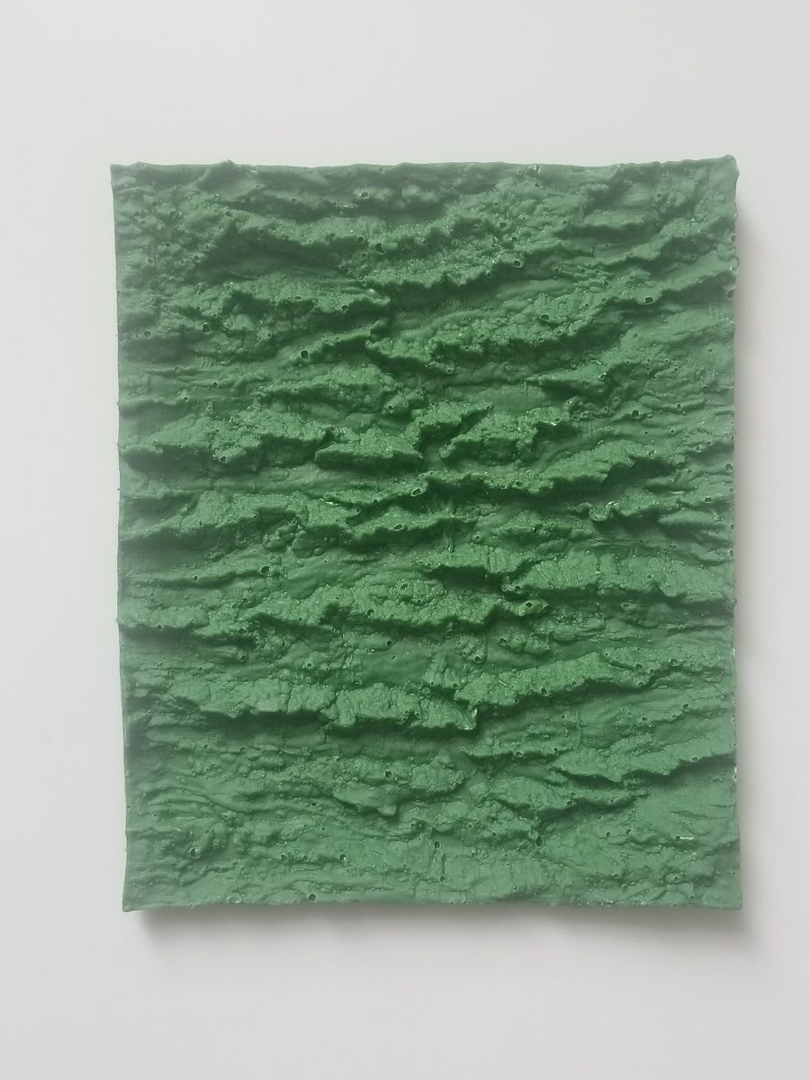 NEW! LP183 Mini Bark Texture Pad Rubber Form