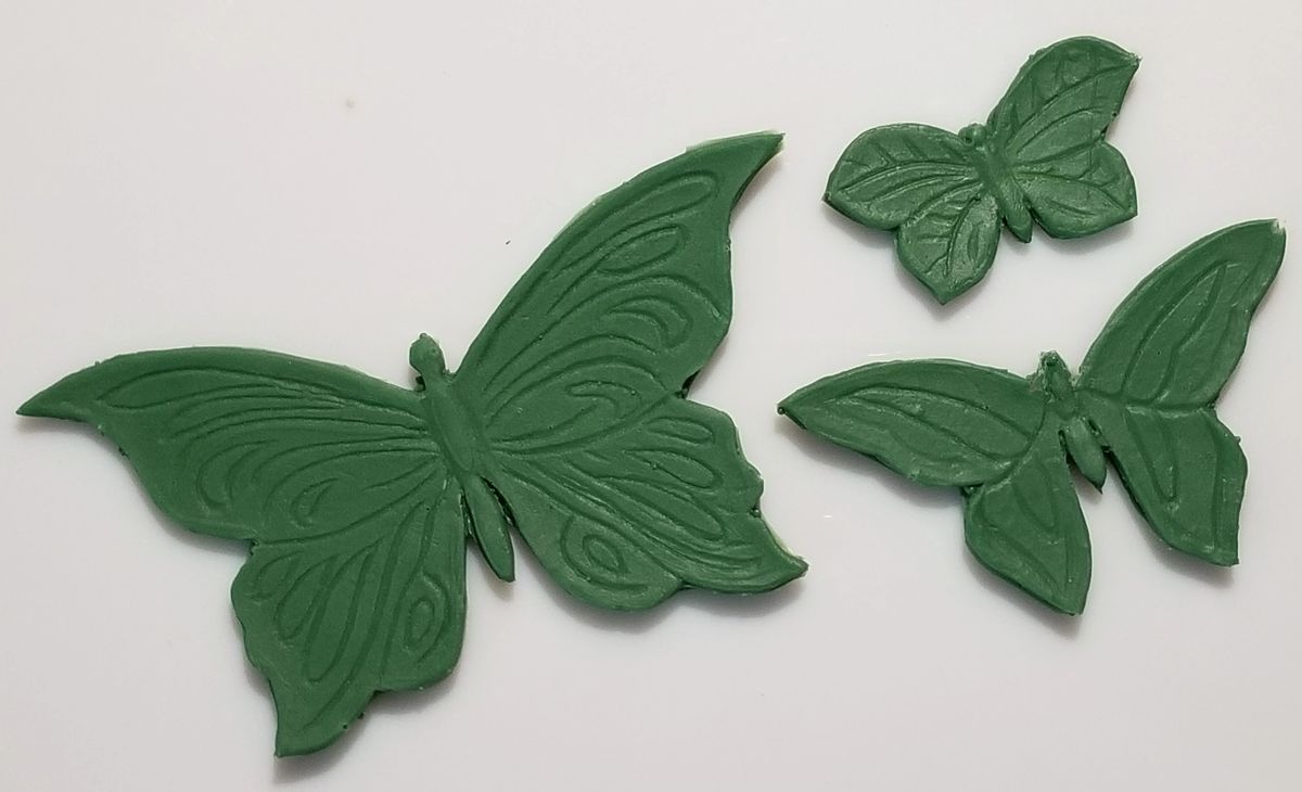 LP167 Butterfly Rubber Forms (Set of 3)