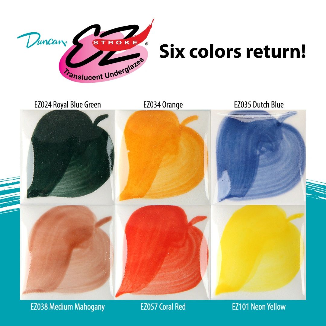 Duncan EZ Stroke Underglazes