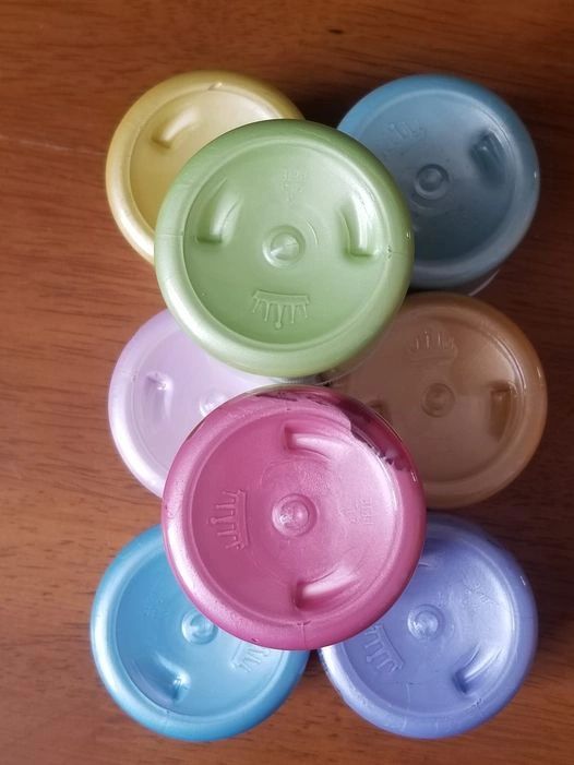 NEW! Metallic Cream Pastel Colors Kit (8 colors)