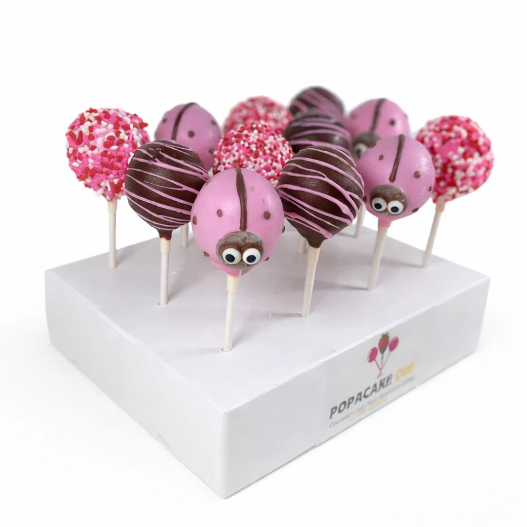 Love Bug Cake Pops (12 Cake Pops)