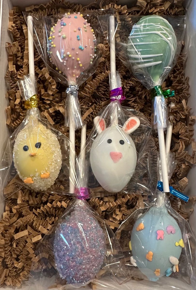 Easter Cake Pops Gift Set (6 Cake Pops)