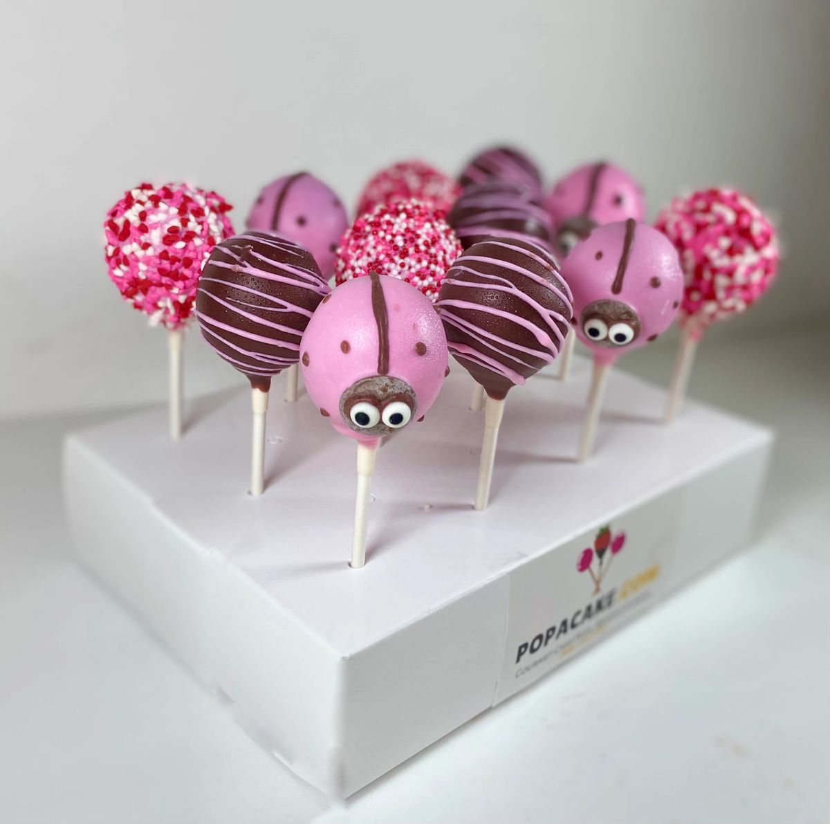 Love Bug Cake Pops (12 Cake Pops)