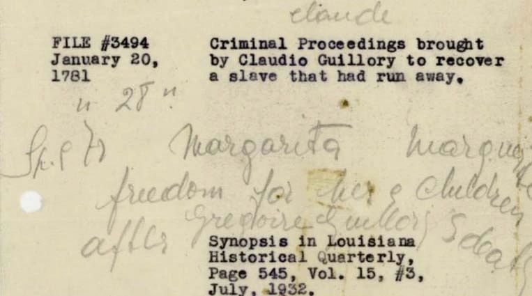 My Enslaved 3rd Great-Grandmother, Marguerite