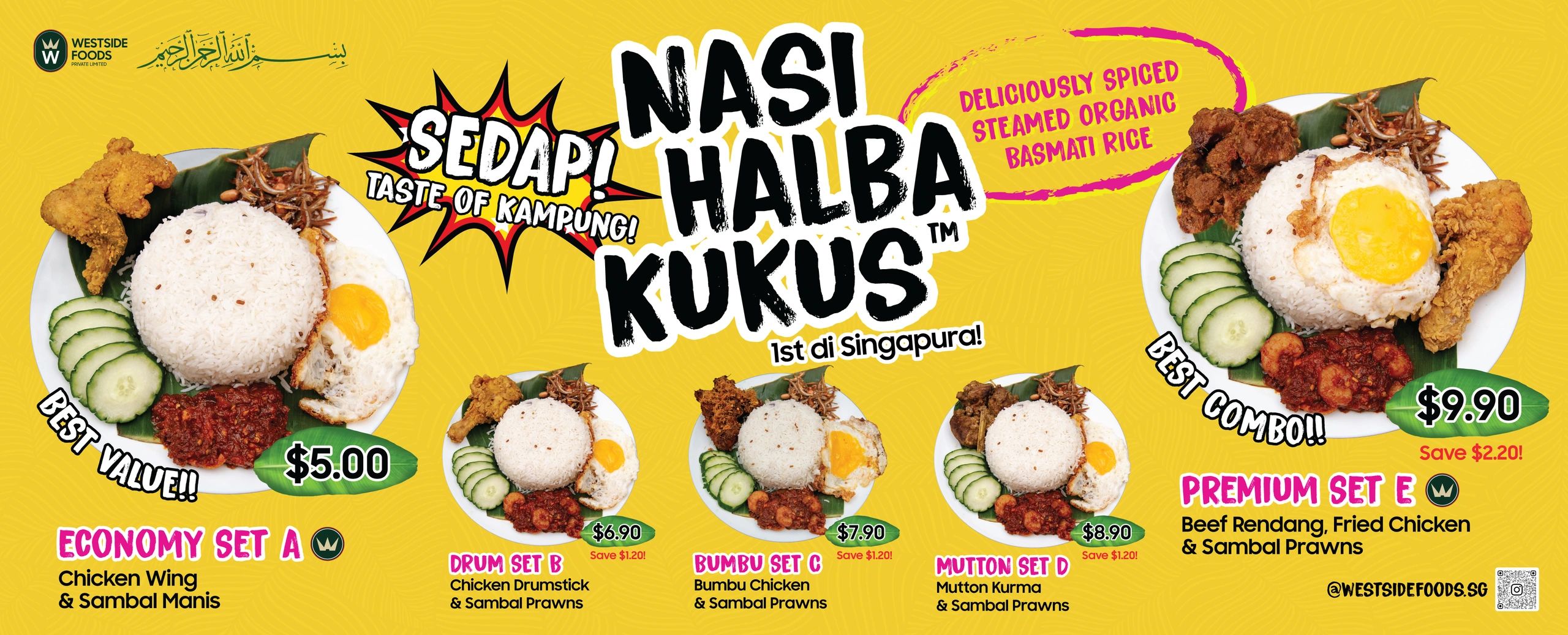 Nasi Halba Kukus