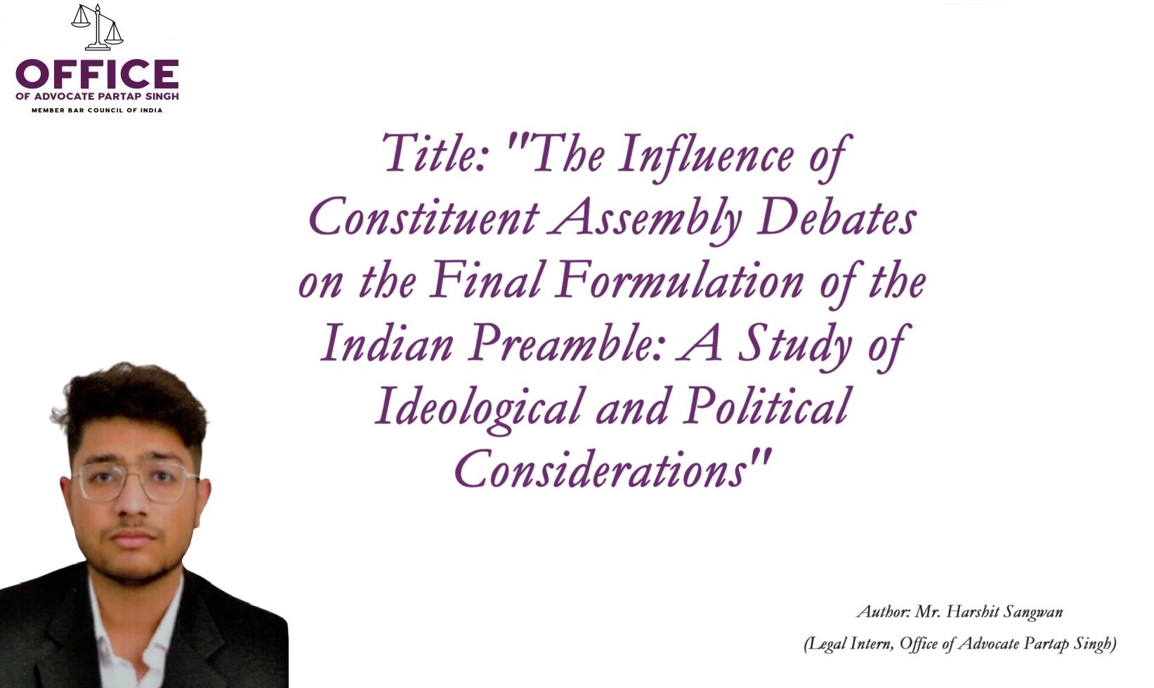 Influence of Constituent Assembly Debates: Indian Preamble