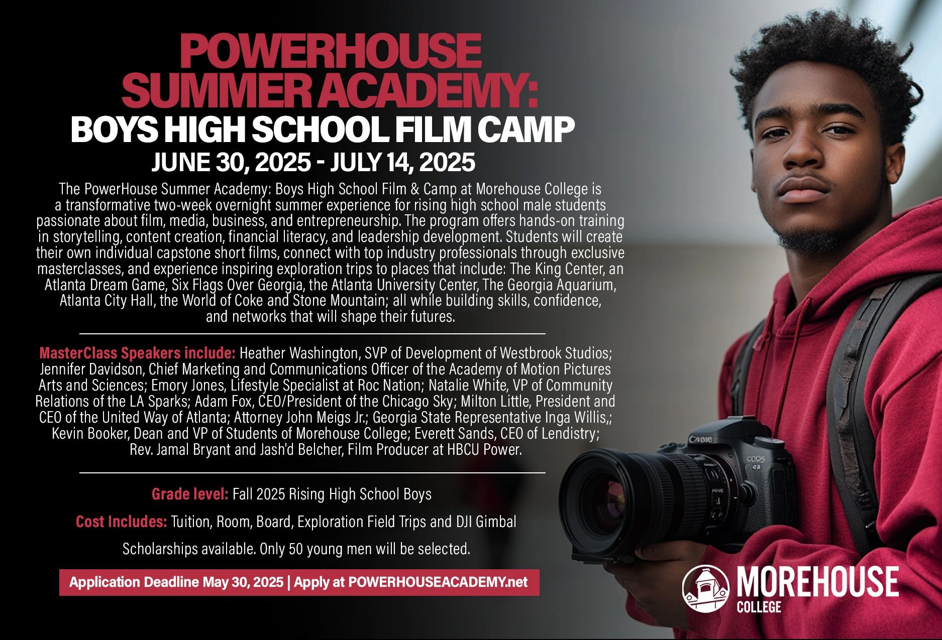 PowerHouse Summer Academy at Morehouse College - Enroll Now!