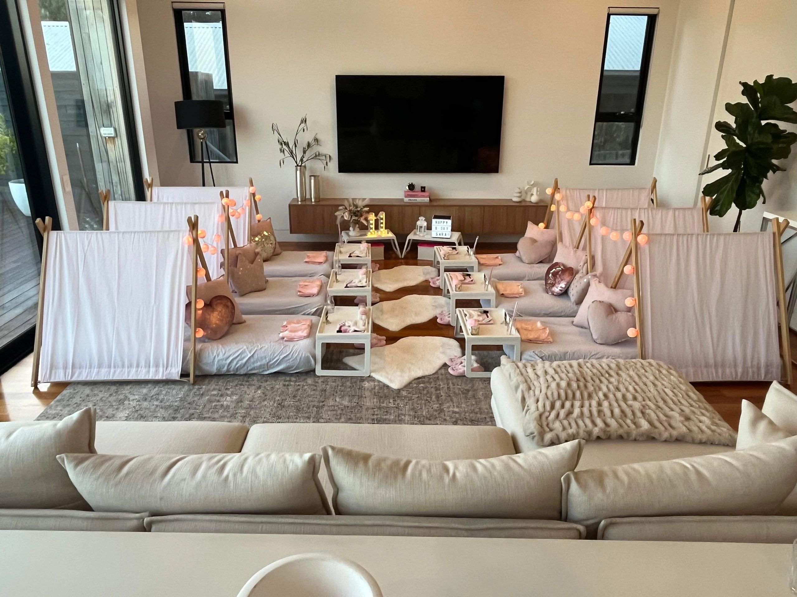 Teepee Sleepovers - Little Teepee Sleepovers