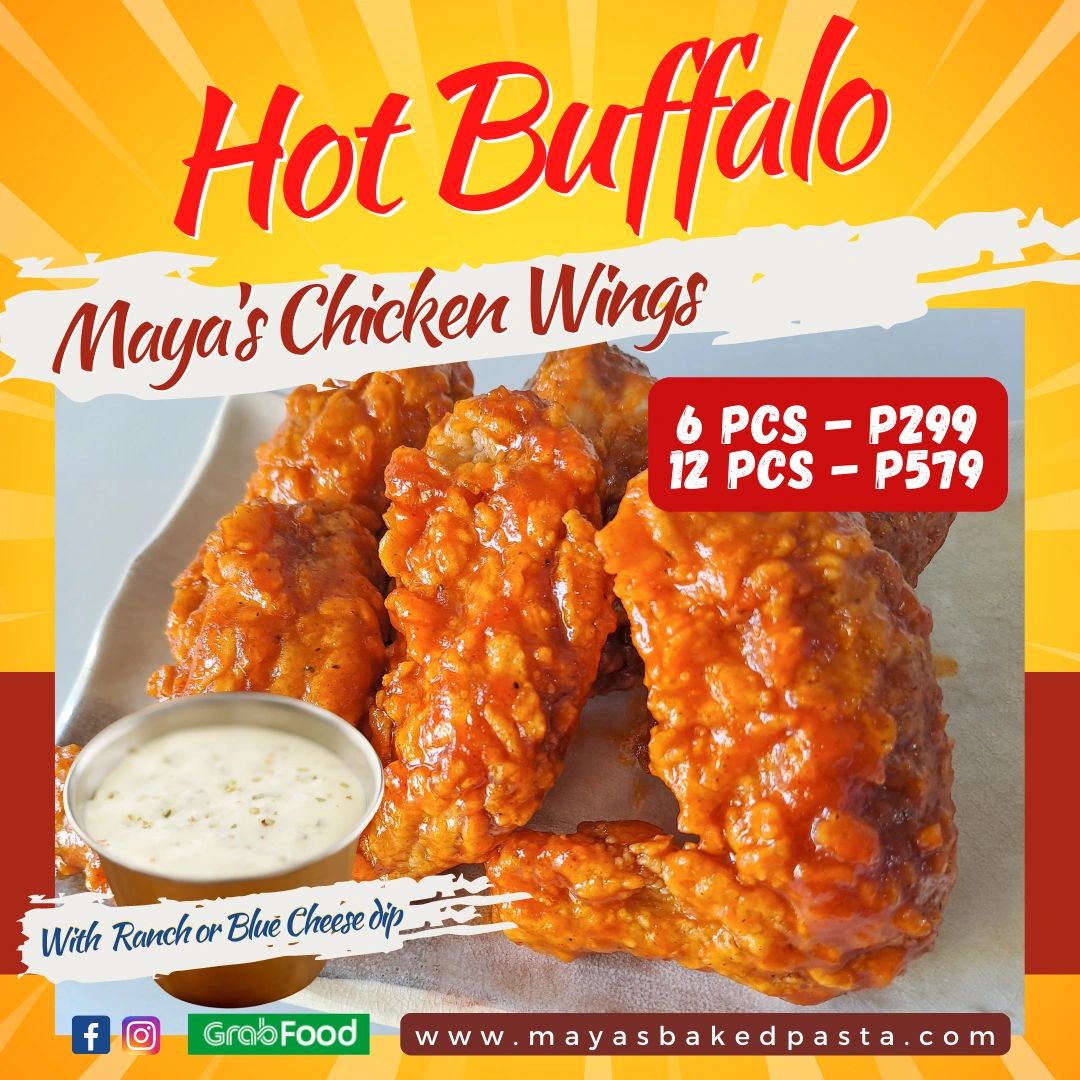 Maya's Hot Buffalo Chicken Wings