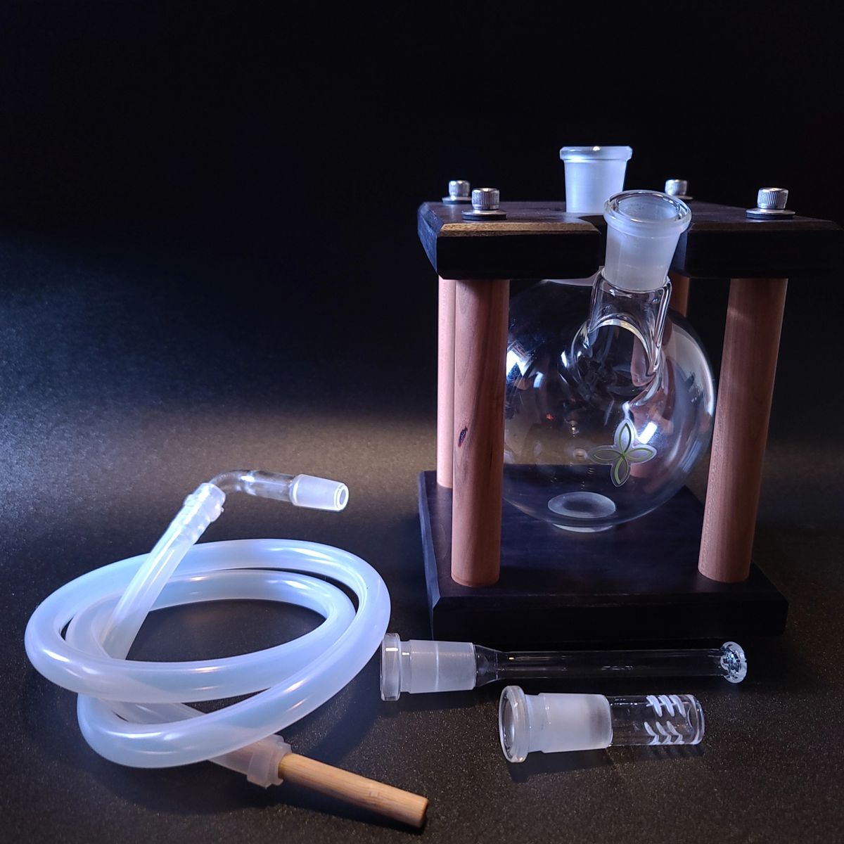 DeskTop Bong - Black & Tan (250ml)