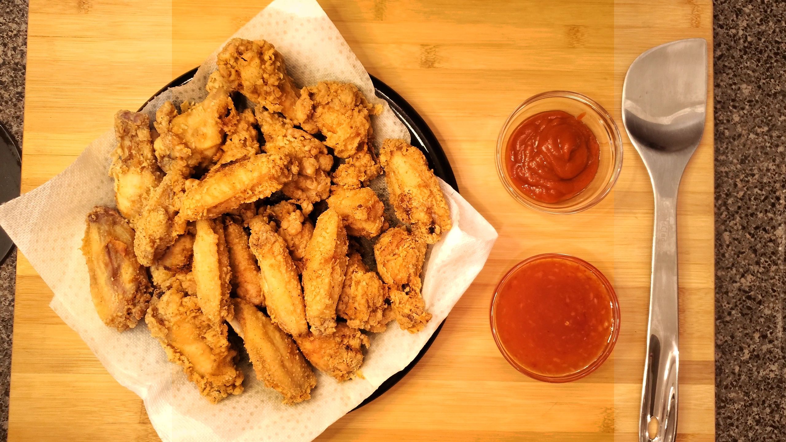 Extra Crispy Spicy-Sweet Wings