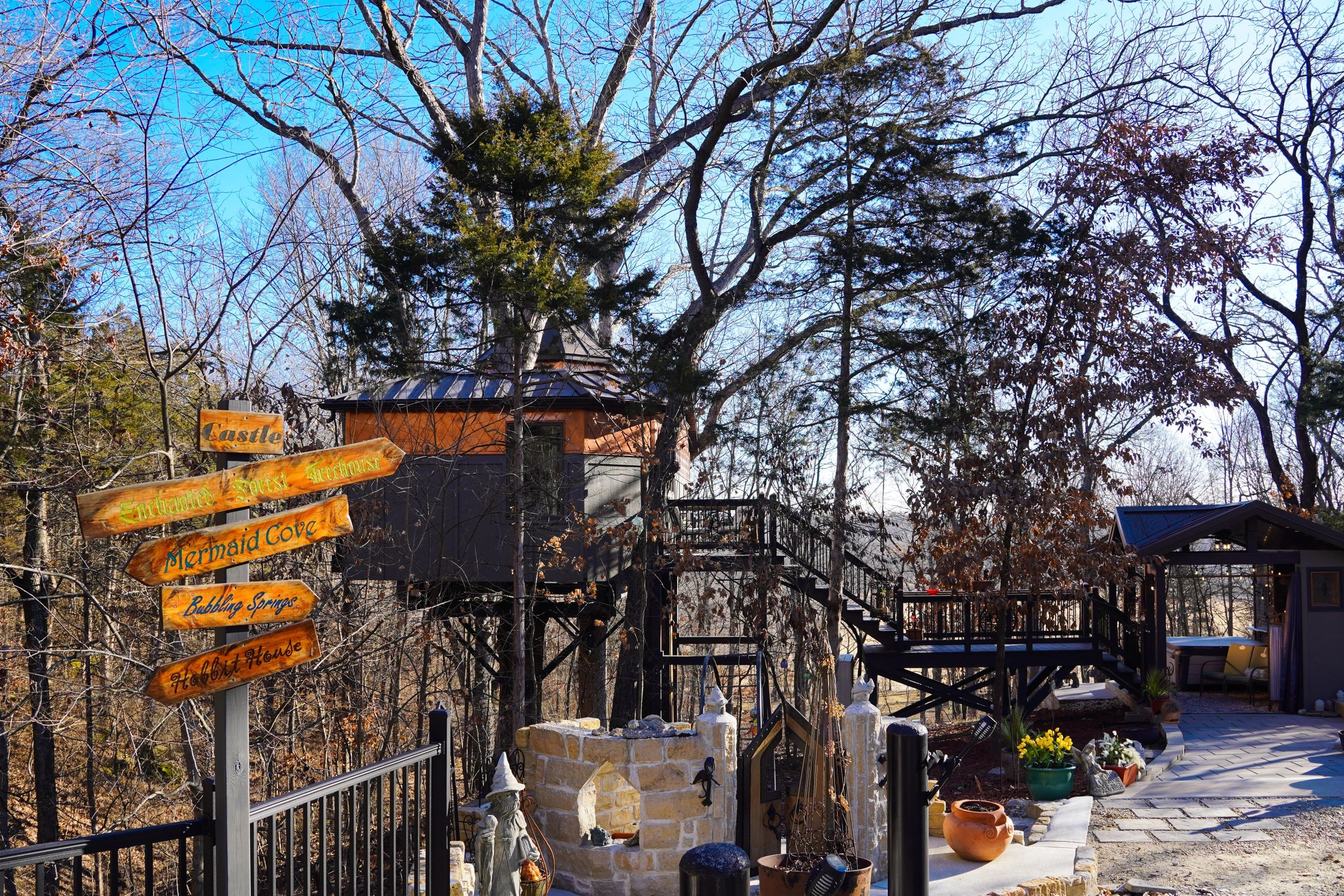 Enchanted Forest Treehouse