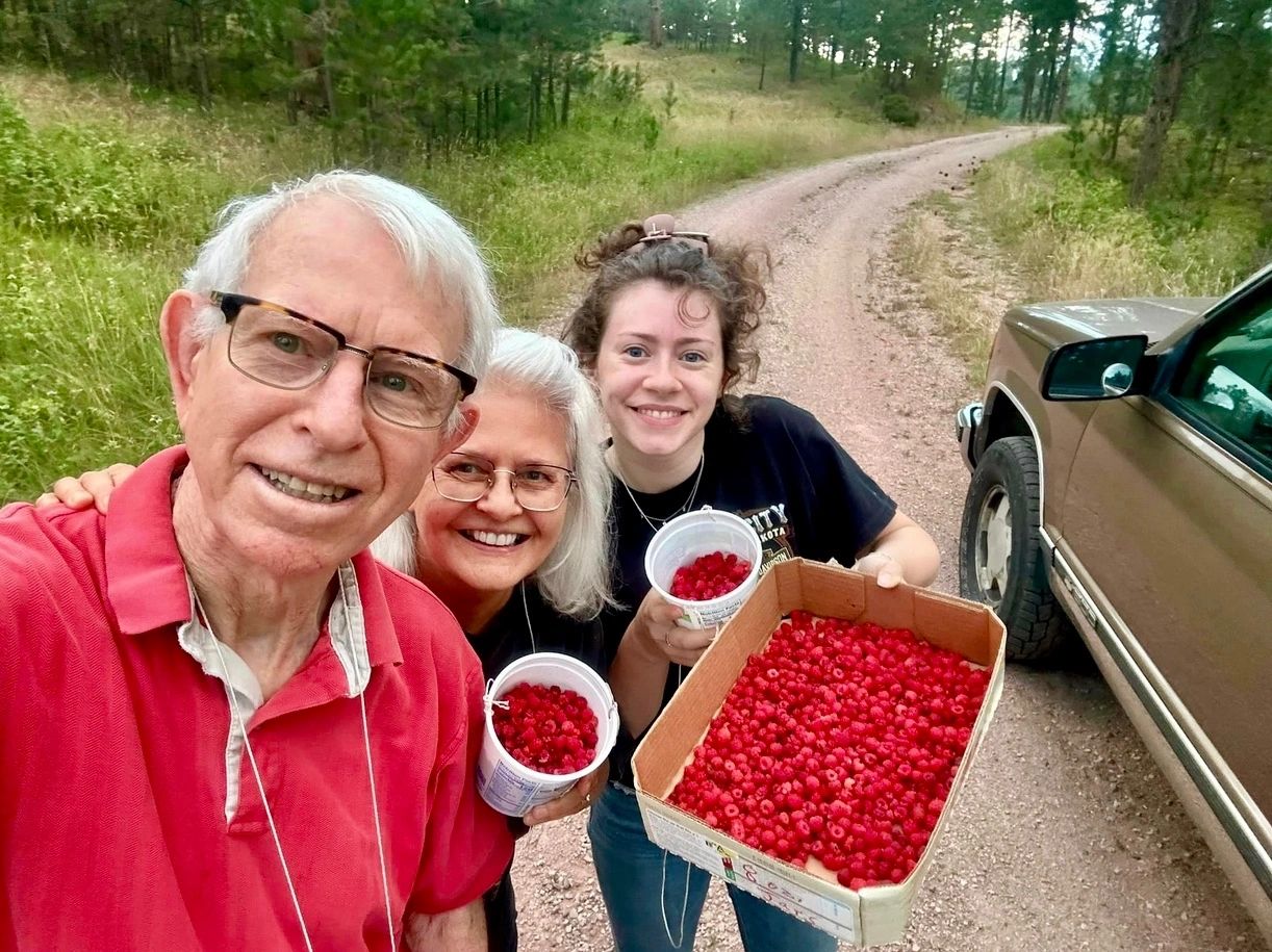 Sturgis Motorcycle Rally and Wild Raspberry Picking