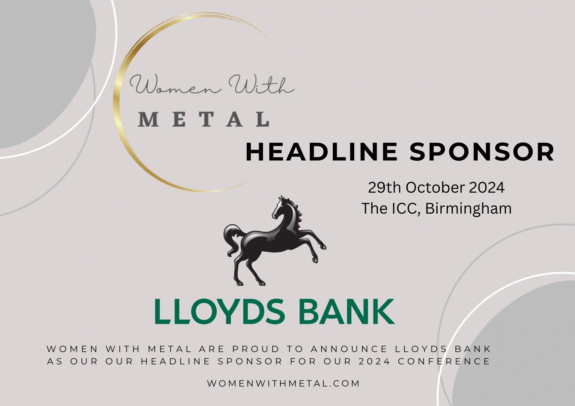 Headline Sponsor revealed for 2024 Conference