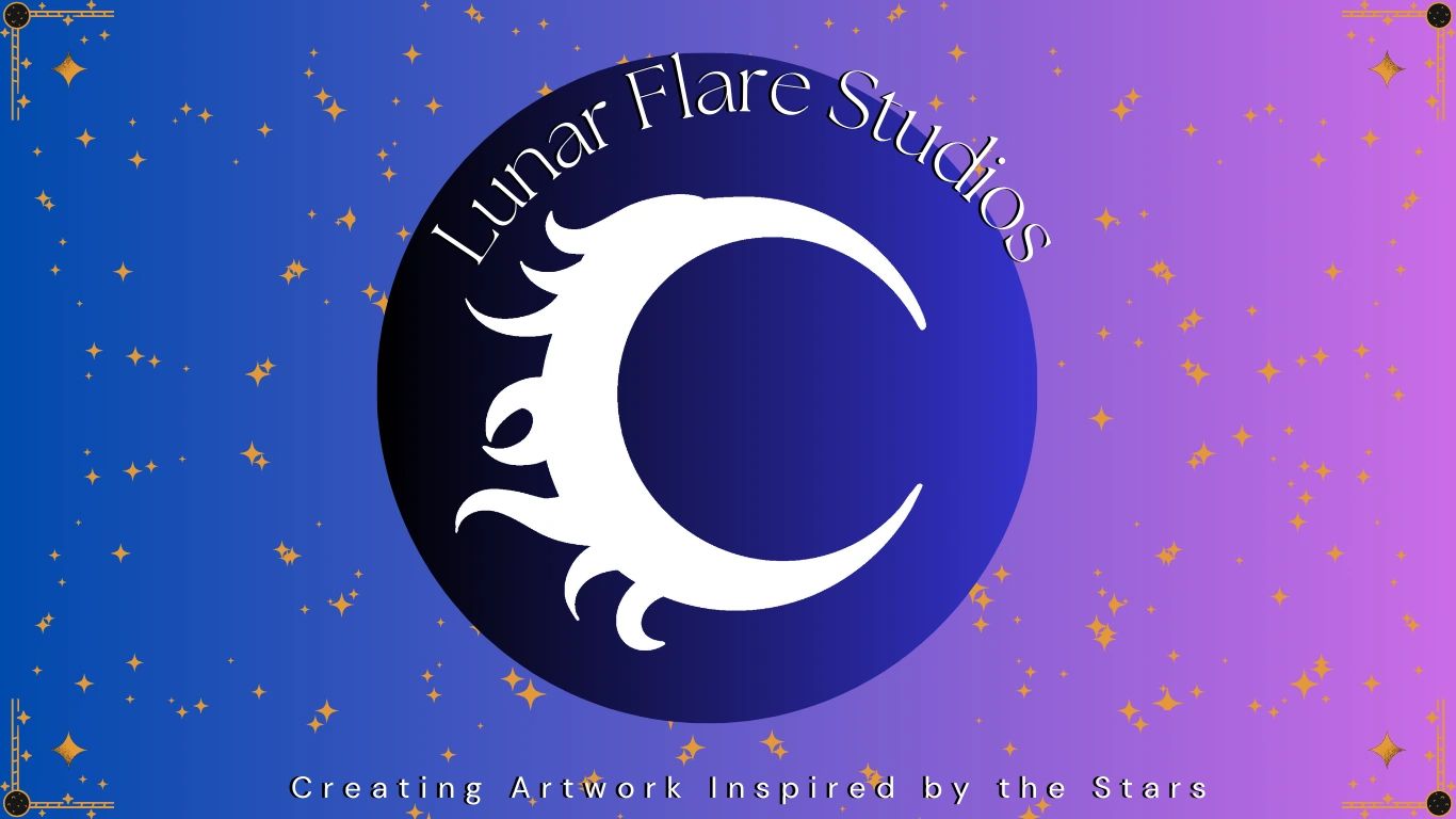 Lunar Flare Studios - Nerdy Art and Stickers, D&d, TTRPG Accessories