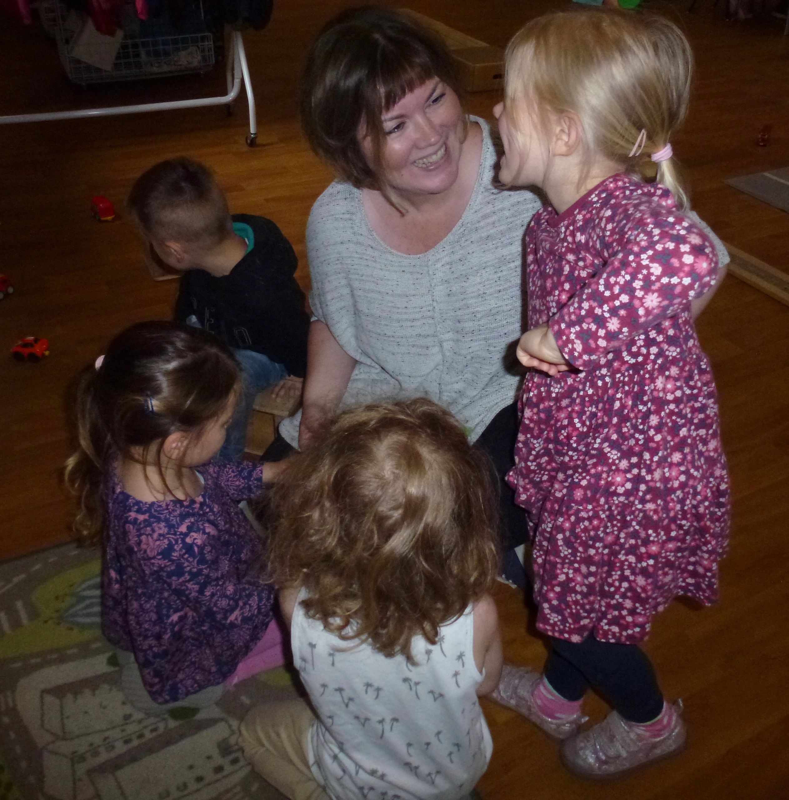 Playful interactions. Being a play partner.