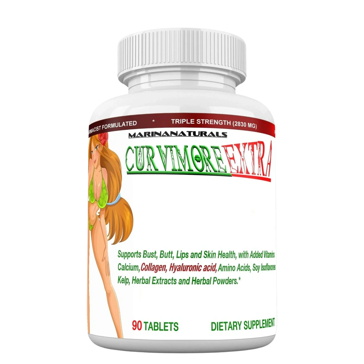 CURVIMORE EXTRA Unique Breast Enlargement, Butt Enlargement, Lip ...