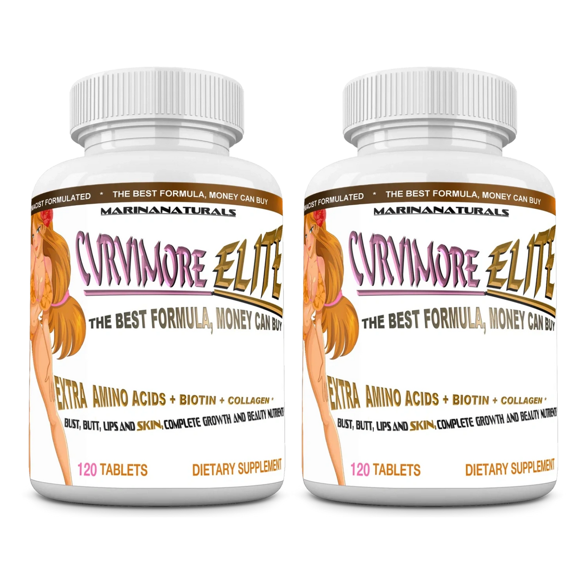 CURVIMORE ELITE 120-Tablets ( 2 Bottles )