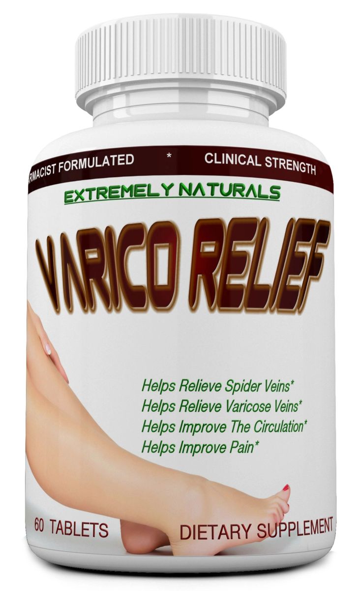 VARICO-RELIEF Spider Vein and Varicose Vein Relief. Enhance Leg ...