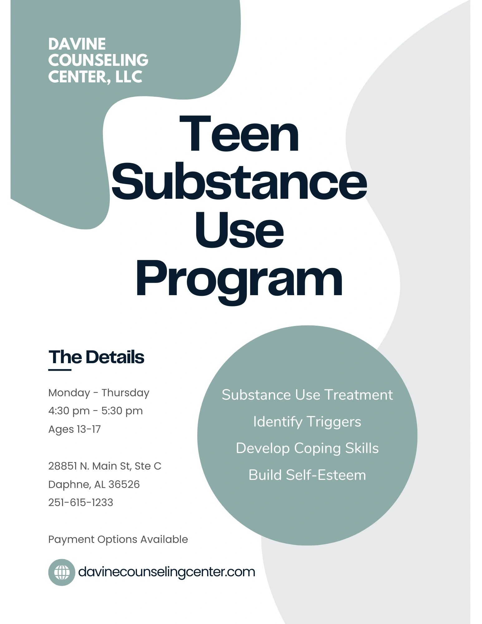Teen Substance Use Program