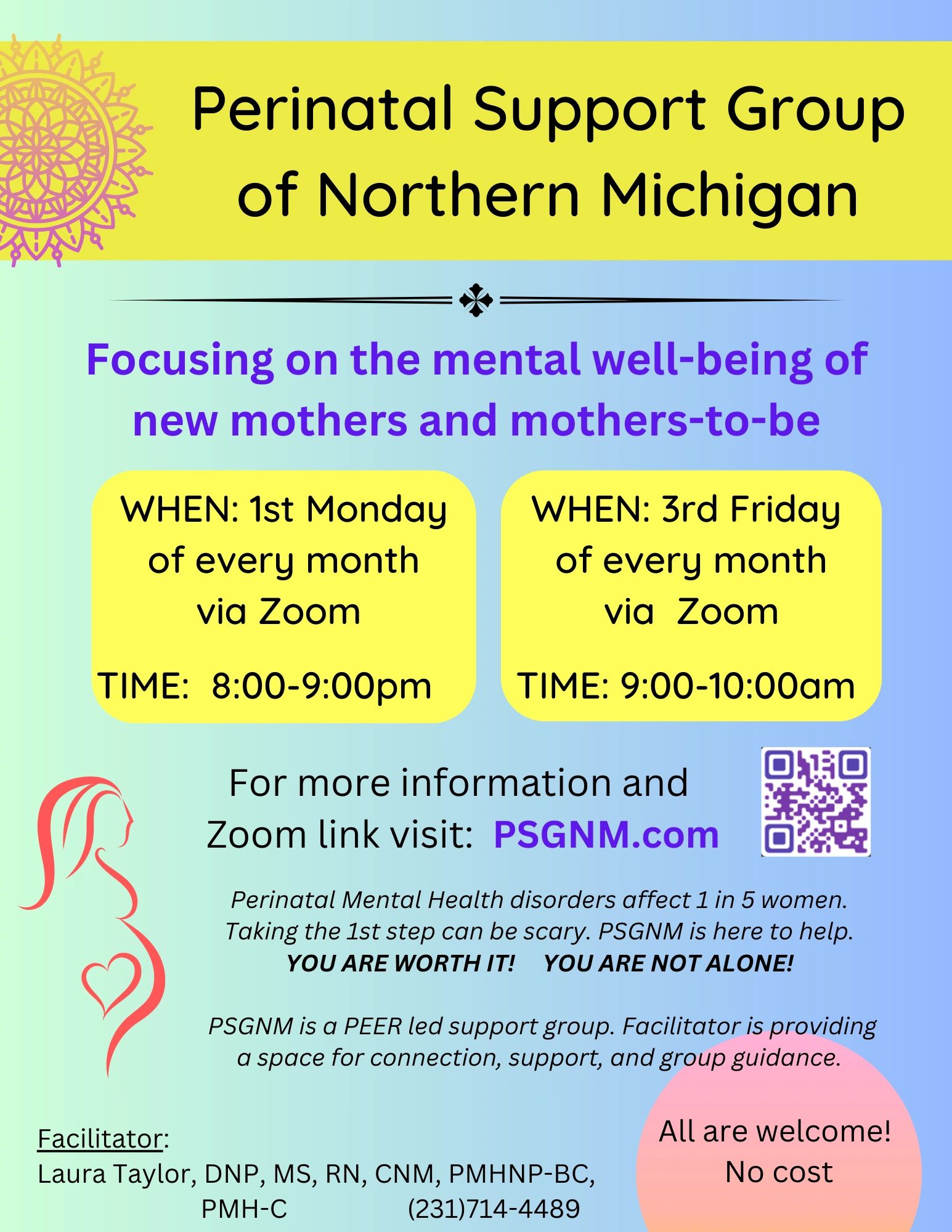 Perinatal Support Group of Northern Michigan in Petoskey, Michigan