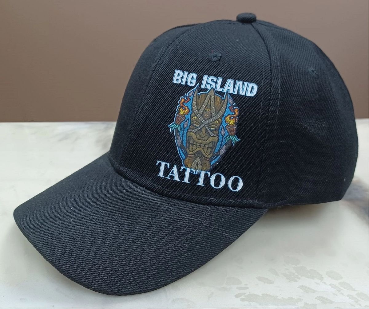 Big Island Tattoo Tiki Ball Cap
