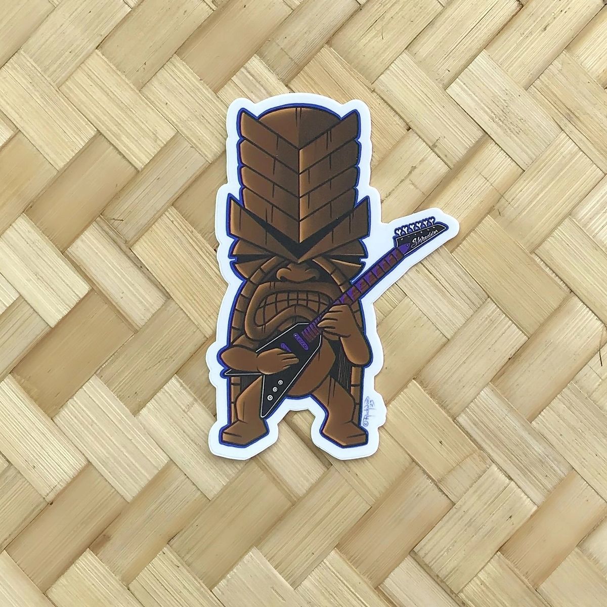 Shredder Sticker