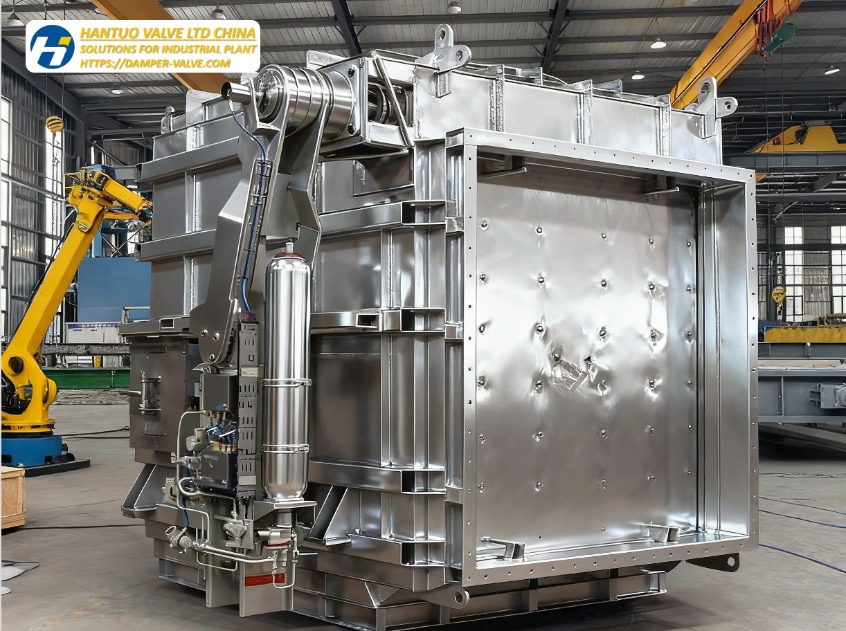 Diverter Damper: Precision Flow Routing for Power System WHRU diverter ...