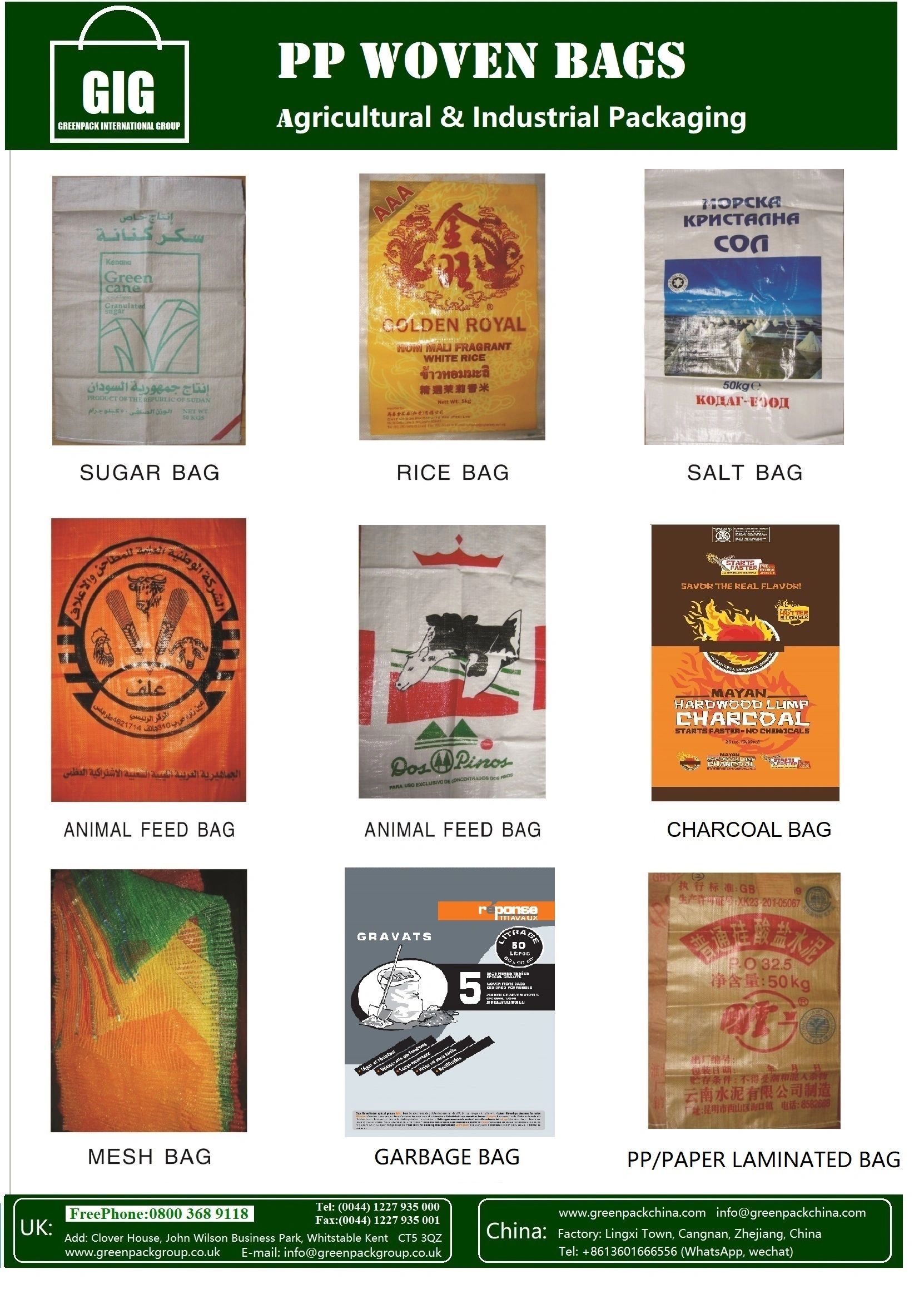 Pp Woven Bags - Greenpack International Group