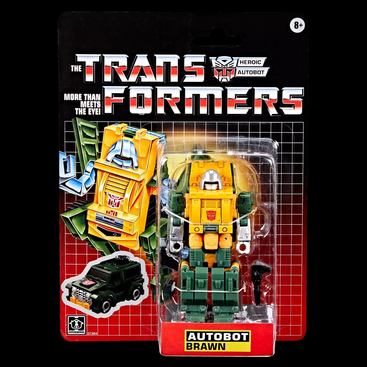 *NOW IN STOCK - Transformers Retro G1 Autobot - Brawn Action Figure