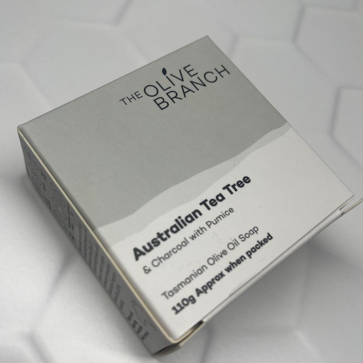 Australian Tea Tree soap with Charcoal and Pumice