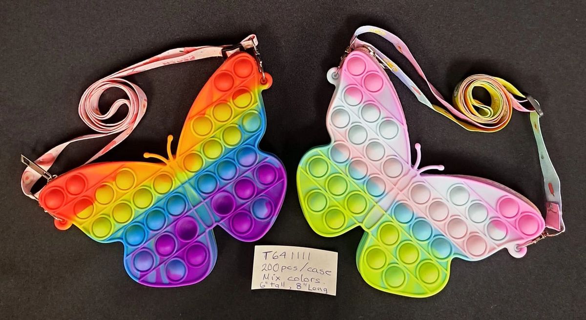 Silicone Popper Purses