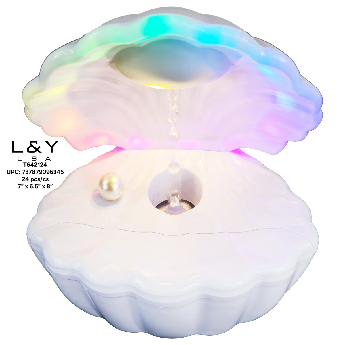 T642124 - Clam Humidifier Lamp (6 pcs)