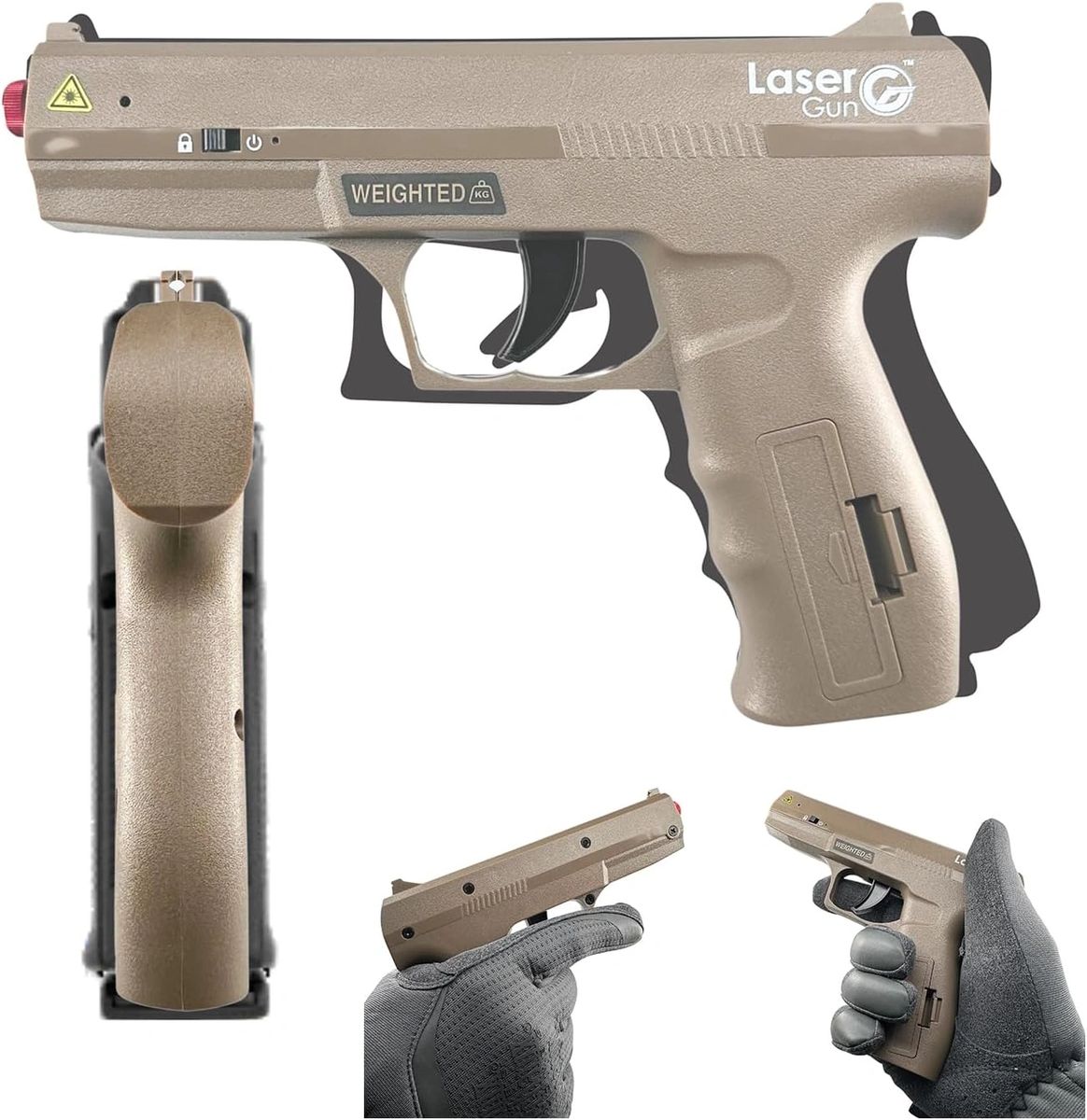 3- 2AG Electronic Targets+ Laser Shooting Training Gun