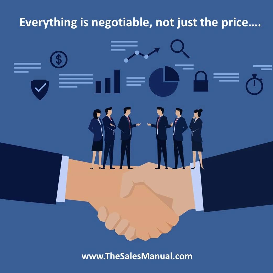 Everything is negotiable, always
