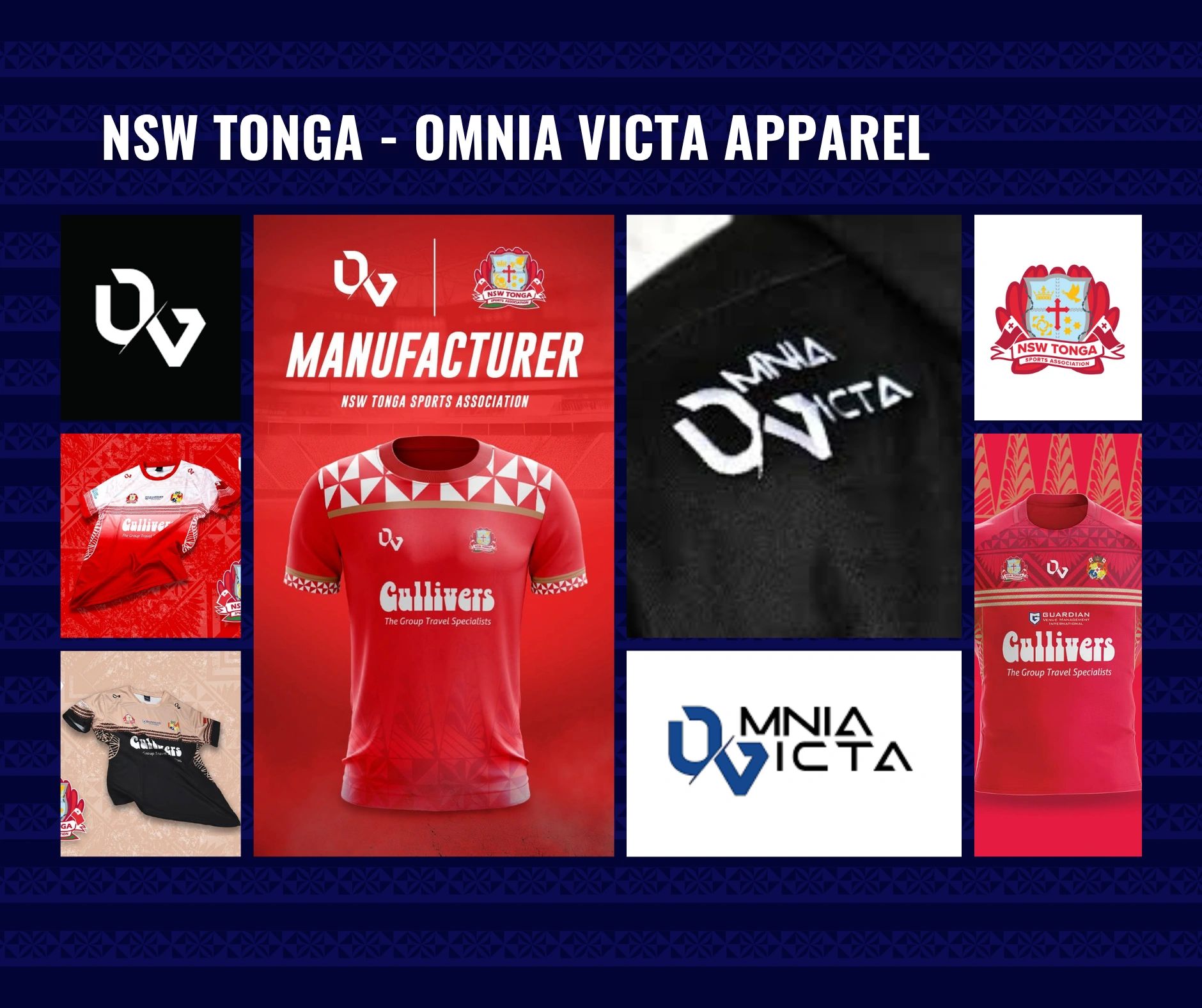 NSW Tonga & Omnia Victa | Kit sizing Guide