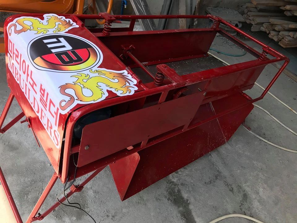 vibro sand screening machine by mbuilders