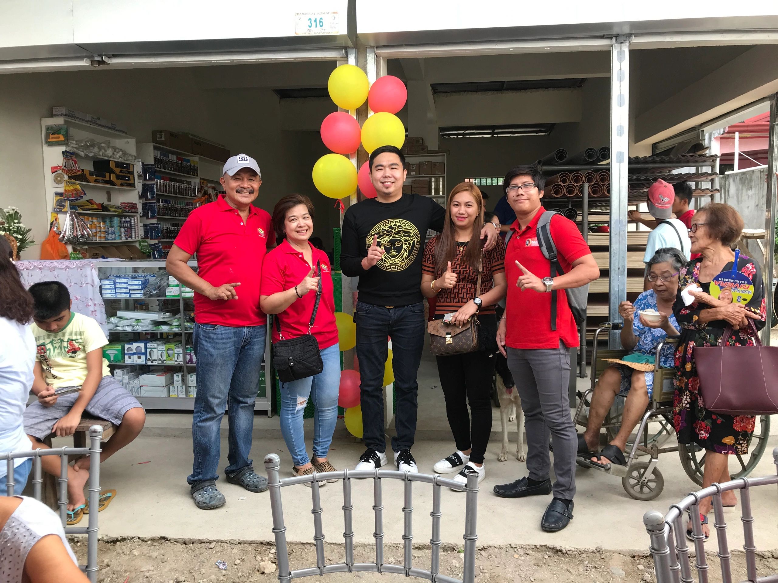 Congrats Lobo Batangas hardware and construction supply grand ope