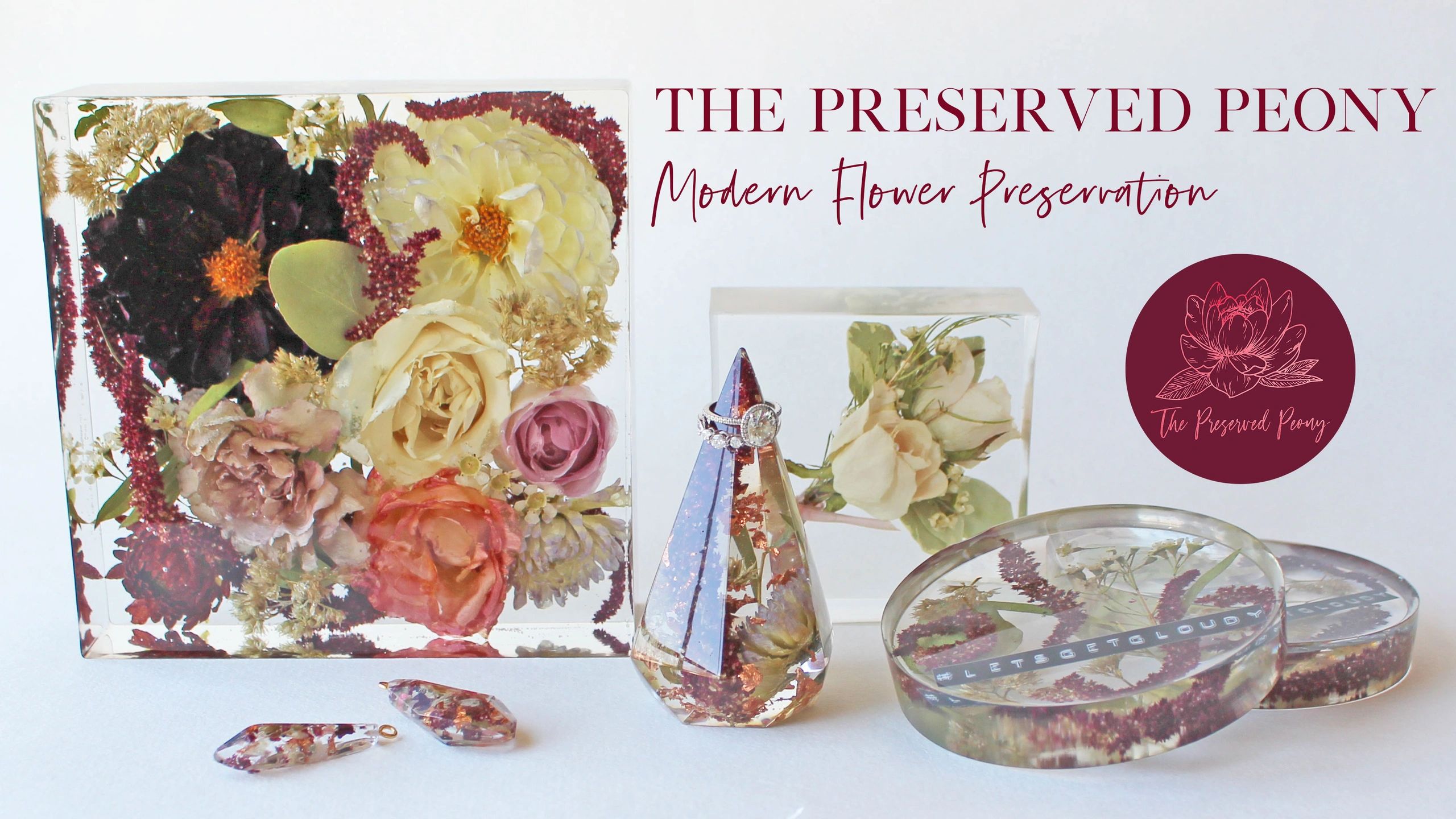 The Preserved Peony - Flower Preservation - Milwaukee, Wisconsin