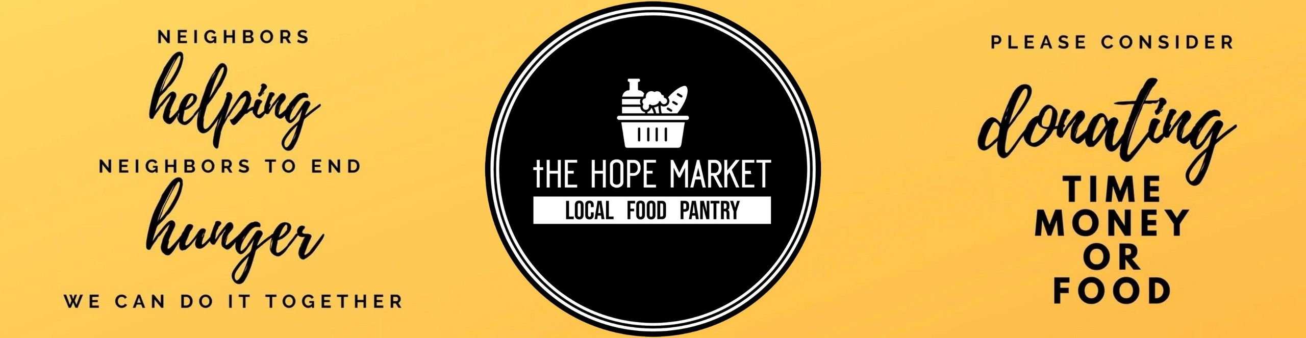 The Hope Market - Food Pantry, Food Donation