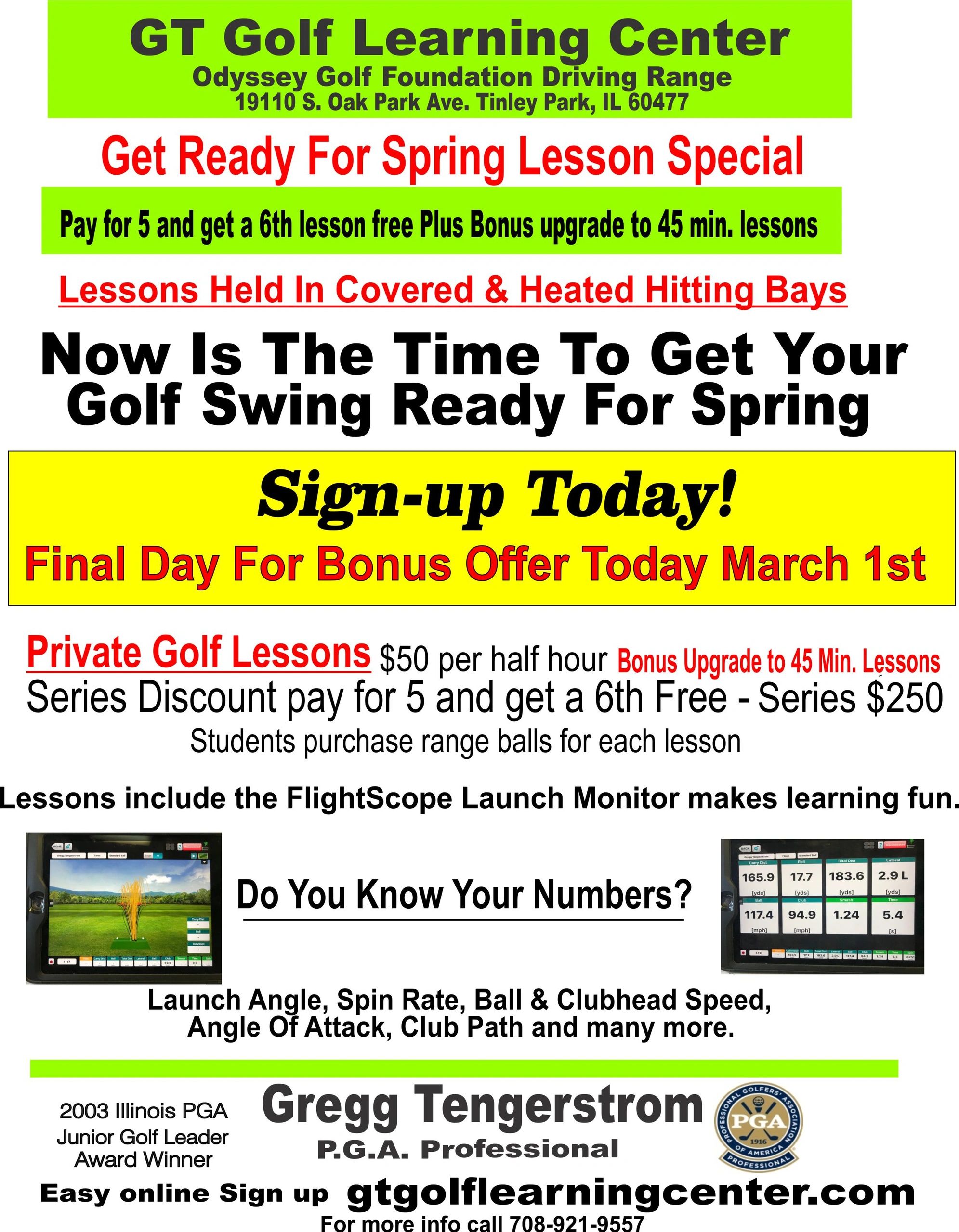 GT Golf Learning Center | GT Golf Learning Center