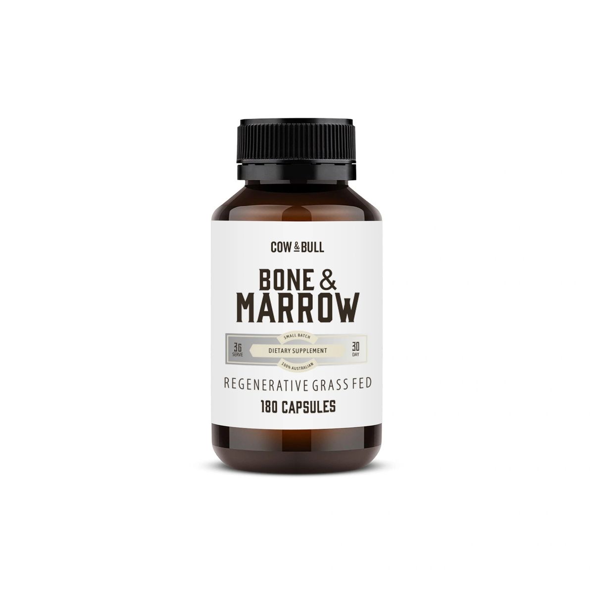 Cow & Bull Bone & Marrow Capsules - Build Bones, Joints & Cartilage