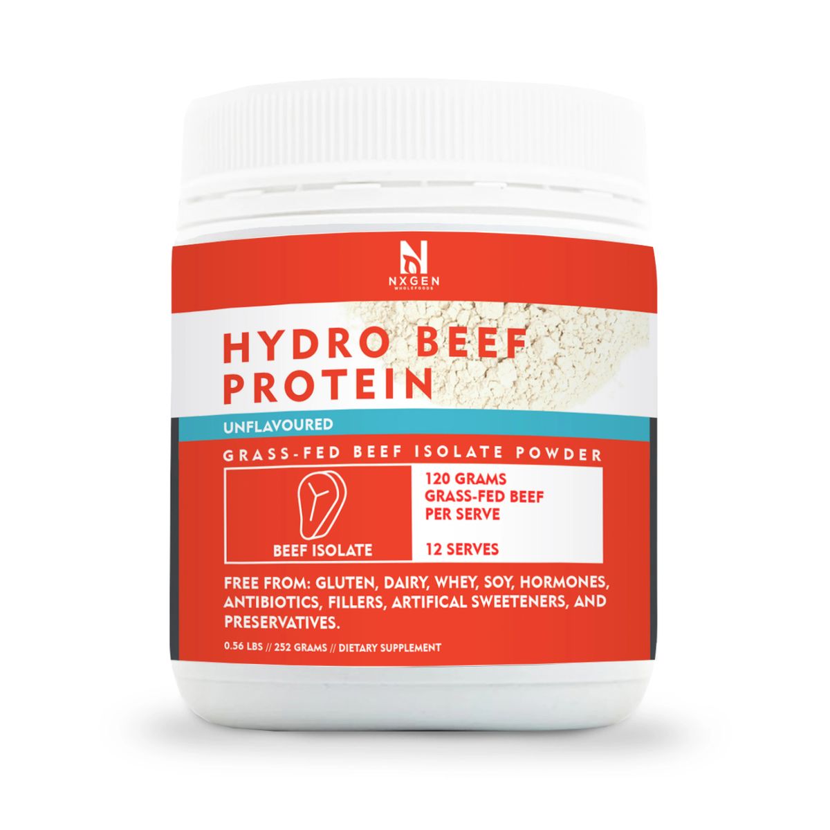 HYDRO BEEF ISOLATE PROTEIN - AUSTRALIAN GRASS FED 252G