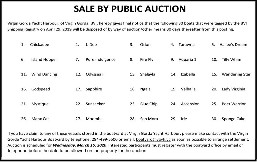 Virgin Gorda Yacht Harbour - Marina, Boatyard