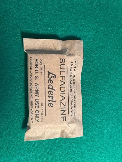 Wound Tablets Lederle Mfg.