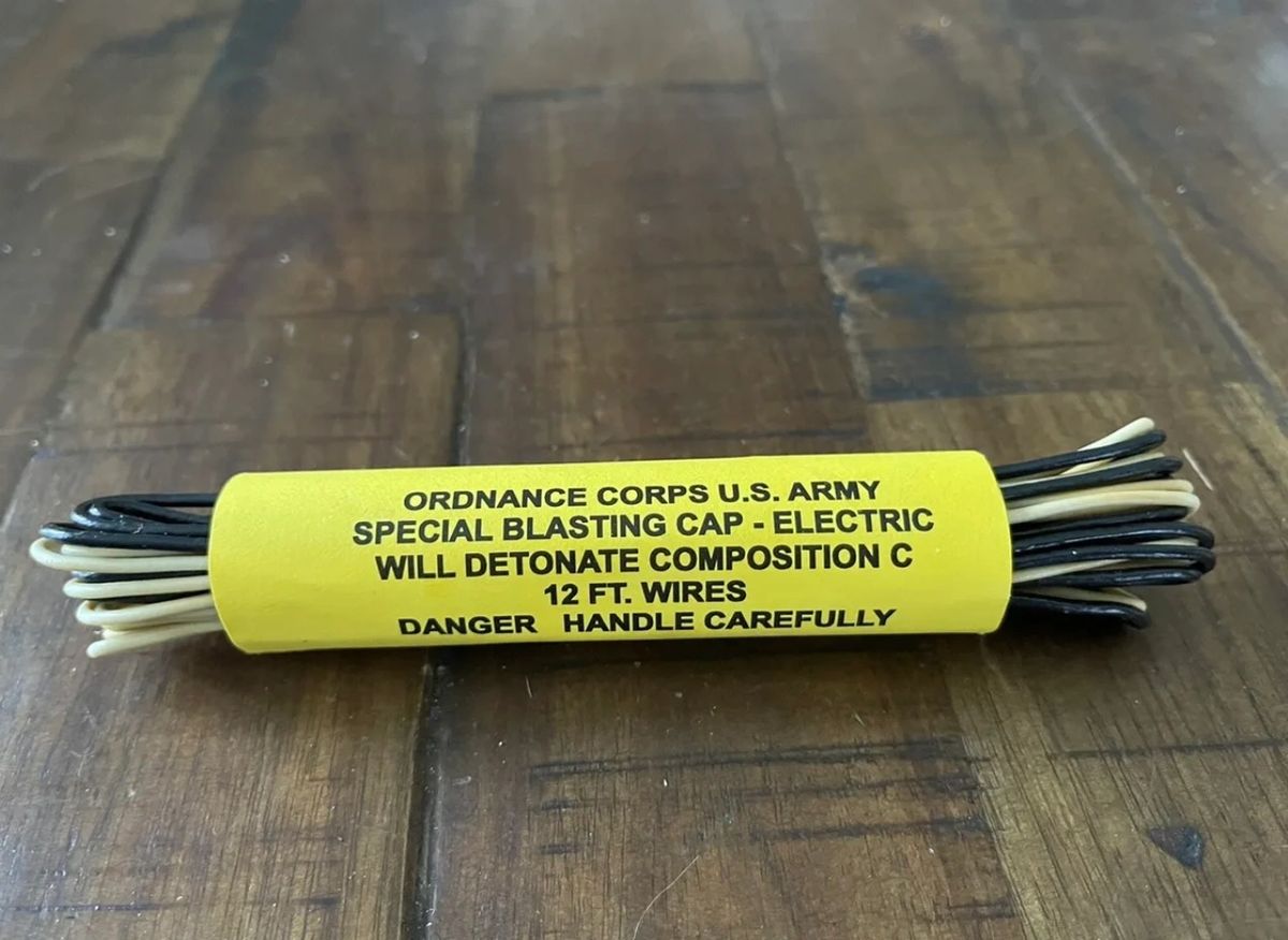 Ordnanace Corps Special Blasting Cap