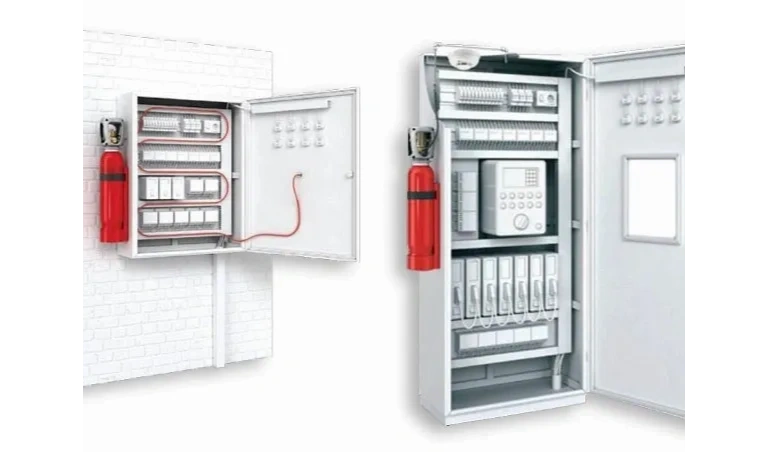 Electrical Panels Novec-1230 fire suppression system