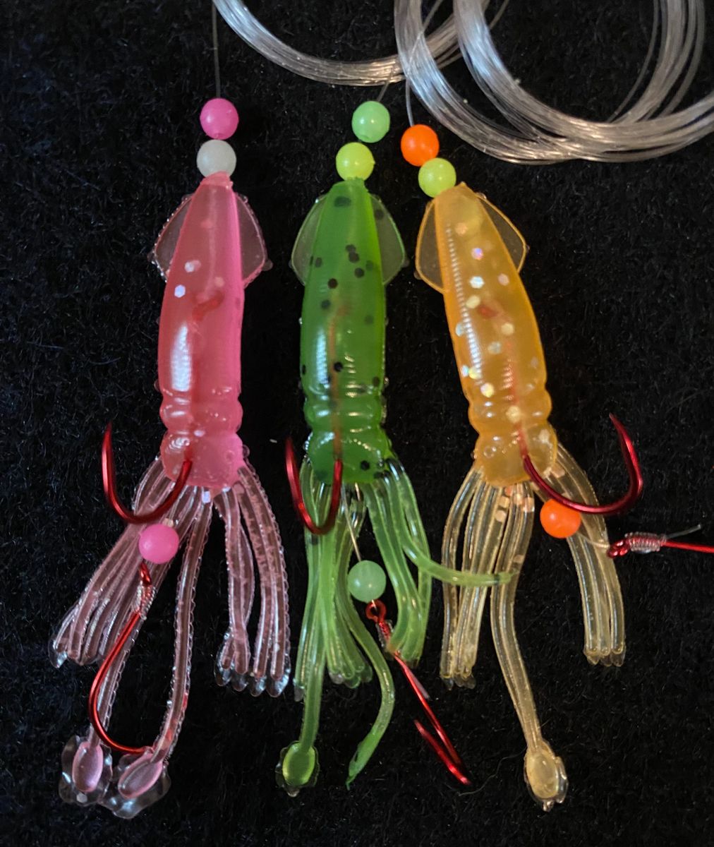 3 Pack Glow Squids